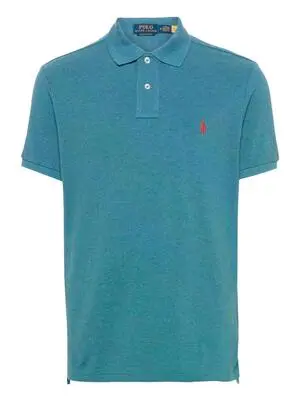Polo Ralph Lauren Polo Pony-embroidered Polo Shirt - Blue