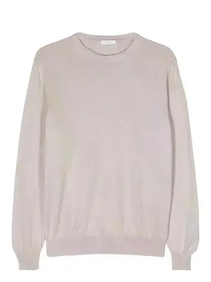 Boglioli Crew-neck Cotton Jumper - Grey