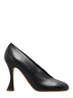 Moschino Leather Pumps - Black