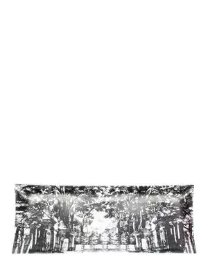 FORNASETTI Giardino Settecentesco Tray - Black