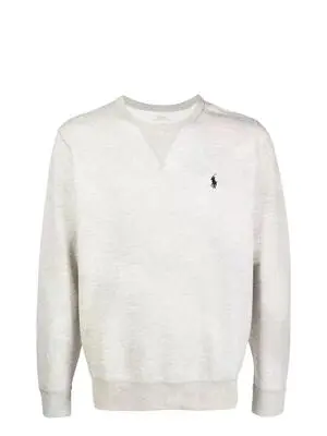 Polo Ralph Lauren Logo Crewneck Sweatshirt - Grey