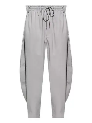 Y3 Side Stripe Loose-fit Trousers - Grey
