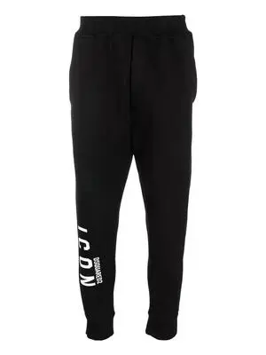 Dsquared2 Icon Logo-print Track Pants - Black