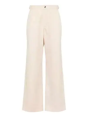 Jacquemus Le Pantalon Jean Mid-waist Straight-leg Trousers - Neutrals