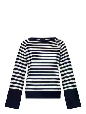 Liu Jo Striped Jumper - Blue