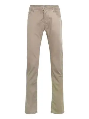 Jacob Cohen Nick Slim-fit Trousers - Neutrals