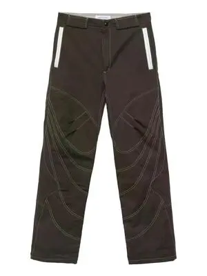 KIKO KOSTADINOV Solix Zip Trousers - Brown