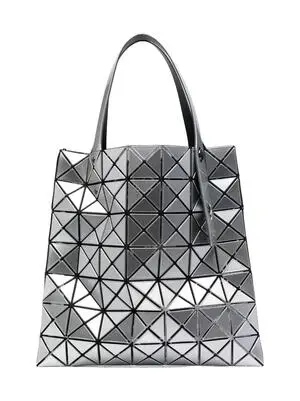 Issey Miyake Prism Metallic-finish Tote Bag - Silver