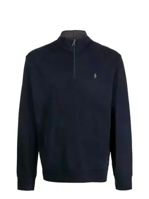 Polo Ralph Lauren Jersey Quarter-zip Pullover - Blue