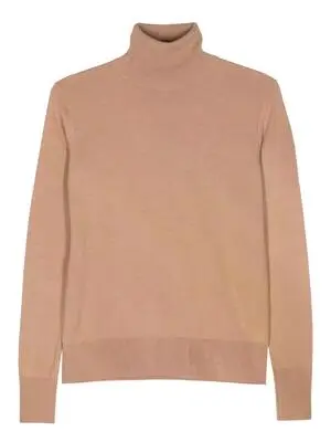 FORTE_FORTE Roll-Neck Virgin-Wool Jumper Neutrals