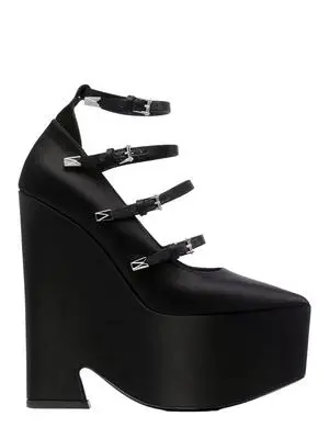 Versace Tempest 170mm Platform Pumps - Black