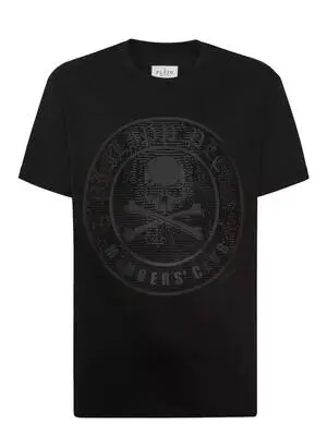 Philipp Plein Ss Skull&bones T-shirt - Black