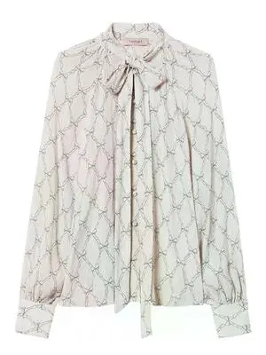 TWINSET Graphic-print Blouse - Neutrals
