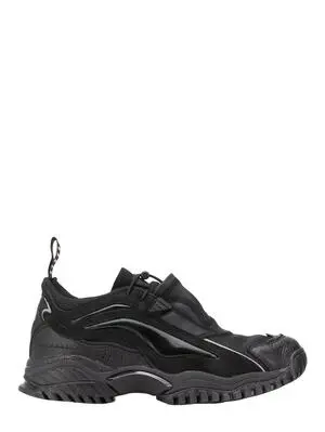 Random Identities Contrast Panel Toggle Sneakers Black