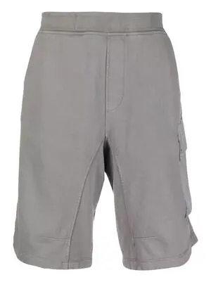 TEN C Side Flap-pocket Detail Shorts - Grey