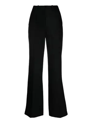 JOSEPH Morissey Flared Trousers - Black