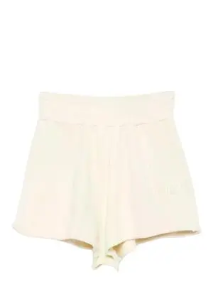 AUTRY Cotton Track Shorts - Neutrals