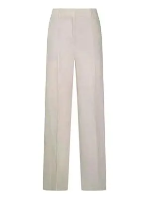 Incotex Belt-loop Palazzo Pants - Neutrals