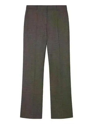 Stella McCartney Wool Tailored Trousers - Grey