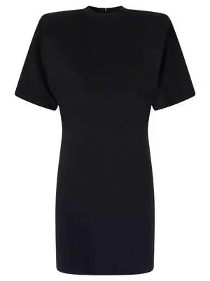 Pinko Belted Short Dress - Black