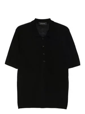 Tagliatore Wiley Polo Shirt Black