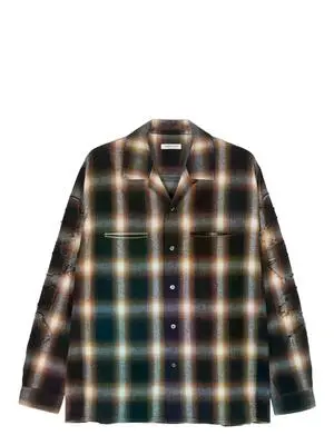 Undercover Checkered Shirt - Brown