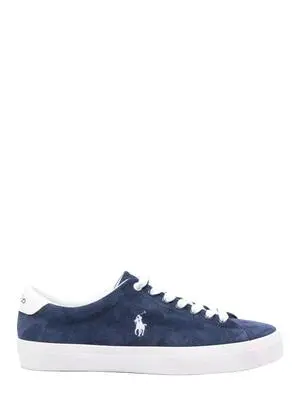 Polo Ralph Lauren Suede Lace-up Sneakers - Blue