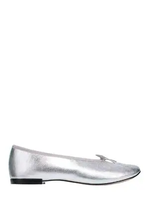 Repetto Lilouh Metallic Ballet Flats - Silver