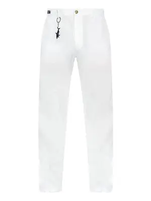 Paul & Shark Linen Trousers - White