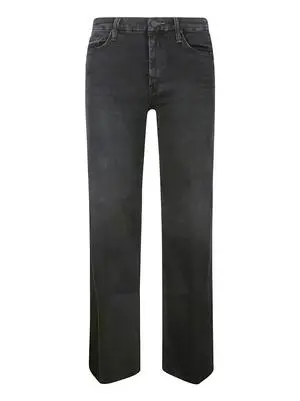 MOTHER The Roller Fray Jeans - Blue