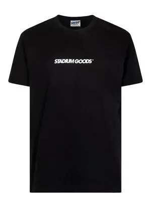 STADIUM GOODS Horizontal Logo Crew-Neck T-Shirt Black