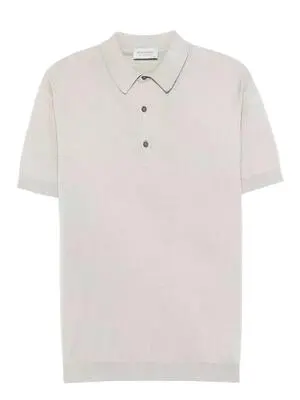 John Smedley Adrian Polo Shirt - Grey