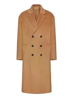 Valentino Garavani Double-breasted Wool Coat - Neutrals