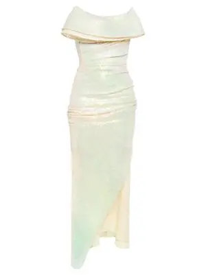 Maticevski Exhilarate Gown - Silver
