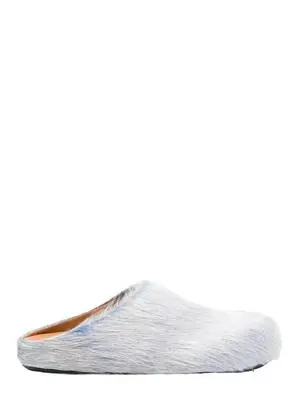 Marni Fussbett Sabot Mules - Blue