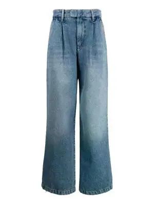 ARMARIUM Mid-rise Wide-leg Jeans - Blue
