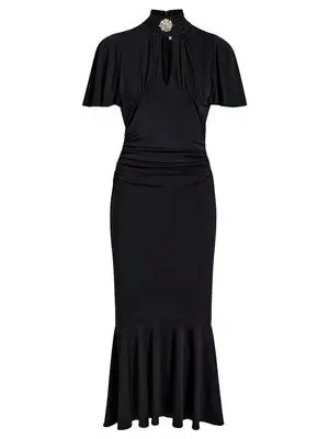 Cinq À Sept Rosita Midi Dress - Black
