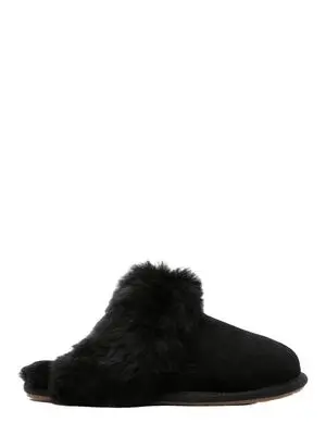 UGG Scuff Sis Shearling Slippers - Black