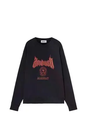AMBUSH Academy Cotton-blend Sweatshirt - Blue