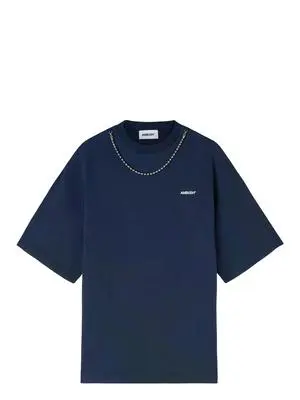 AMBUSH Ball Chain-detail T-shirt - Blue