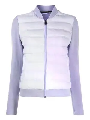 Aztech Mountain Nell Feather-down Cardigan - Purple
