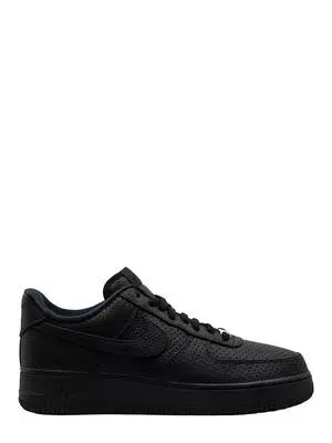 Nike Air Force 1 Low Sp Triple Perforated Sneakers - Black