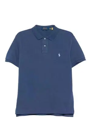 Polo Ralph Lauren Embroidered Polo Shirt - Blue