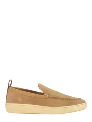 LANVIN Suede Loafers Neutrals