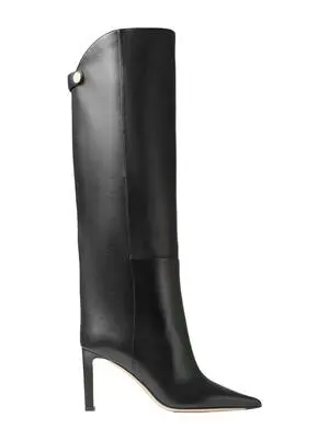 JIMMY CHOO Alizze Leather Boots - Black