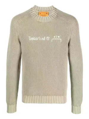 A-COLD-WALL* X Timberland Logo-print Cotton Jumper - Neutrals