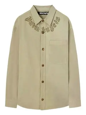 Palm Angels Printed Shirt - Neutrals