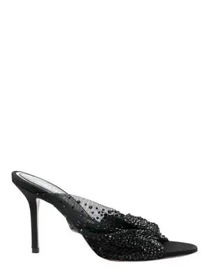 GEDEBE 85mm Mariel Mules - Black