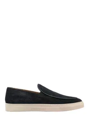 Emporio Armani Suede Loafers - Blue