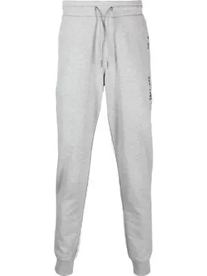 Tommy Hilfiger Logo-print Tapered Track Pants - Grey